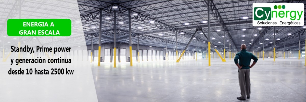 Venta de Plantas de emergencia - CYNERGY